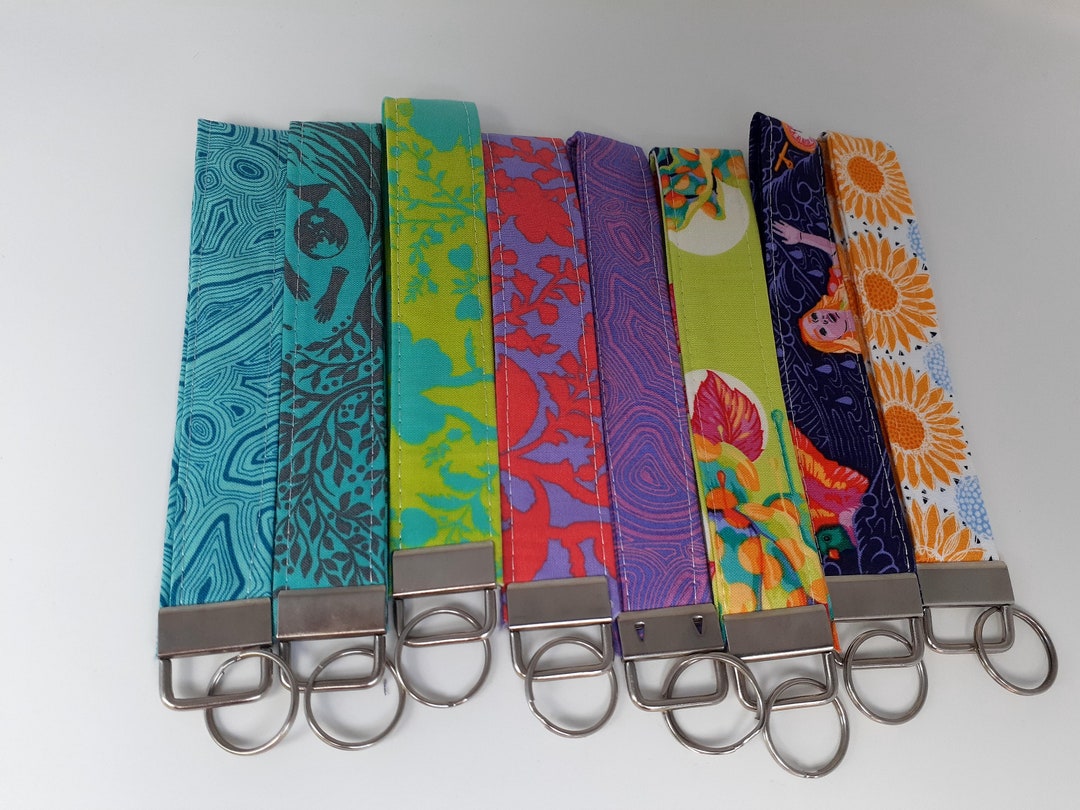 Fabric Key Fobs-6 Inches - Etsy