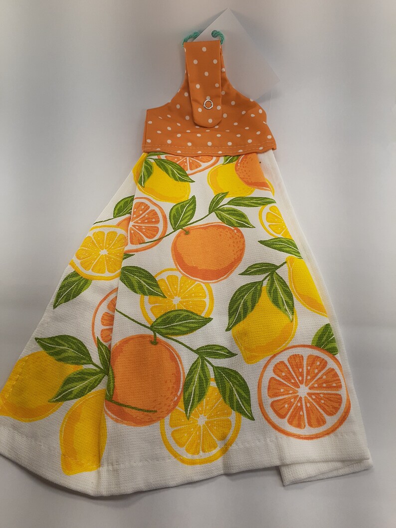 Hanging Kitchen Towels With Snaps-various PATTERNS SUMMER - Etsy