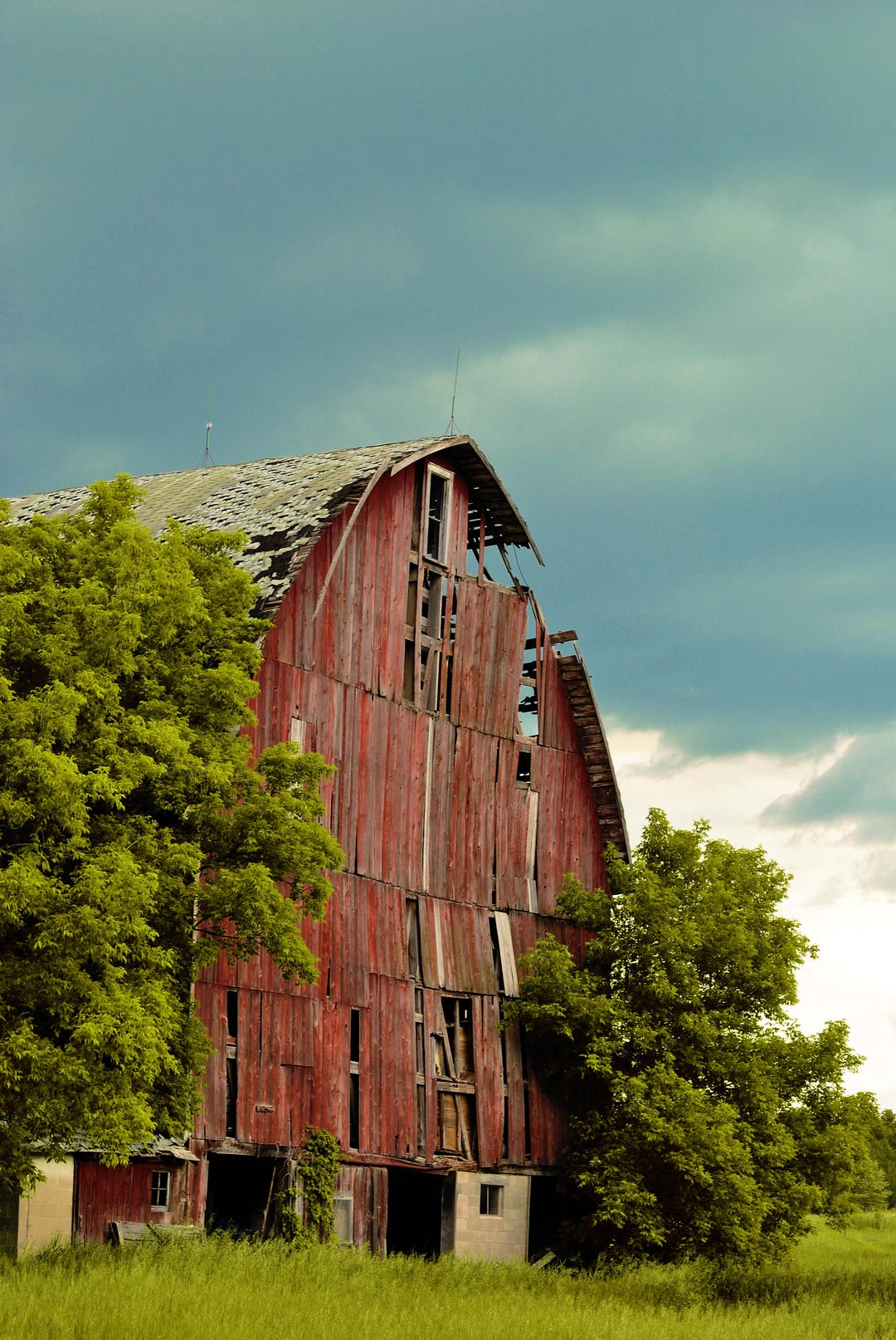 Broken Barn Print – landscape Wall Art, Barn Photography, Digital ...