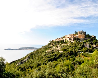 Stunning Cliffside View of Monaco - Digital Download Photo | Travel ...