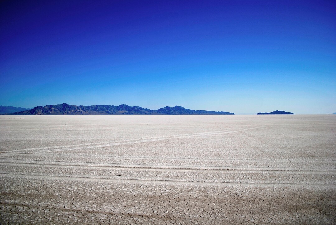 Bonneville Salt Flats Print – landscape Wall Art, Utah Photography ...