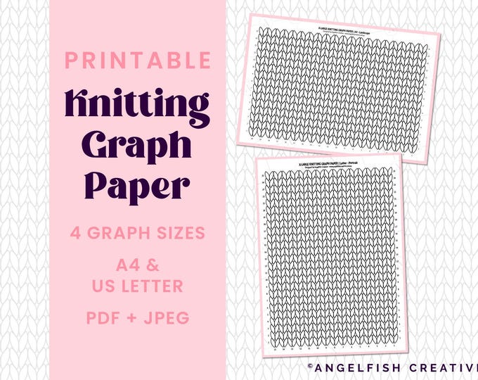 C2C Pattern Design Graph Paper Printable Grid Paper for Knitting and ...