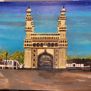 Charminar Original Art Print - Etsy