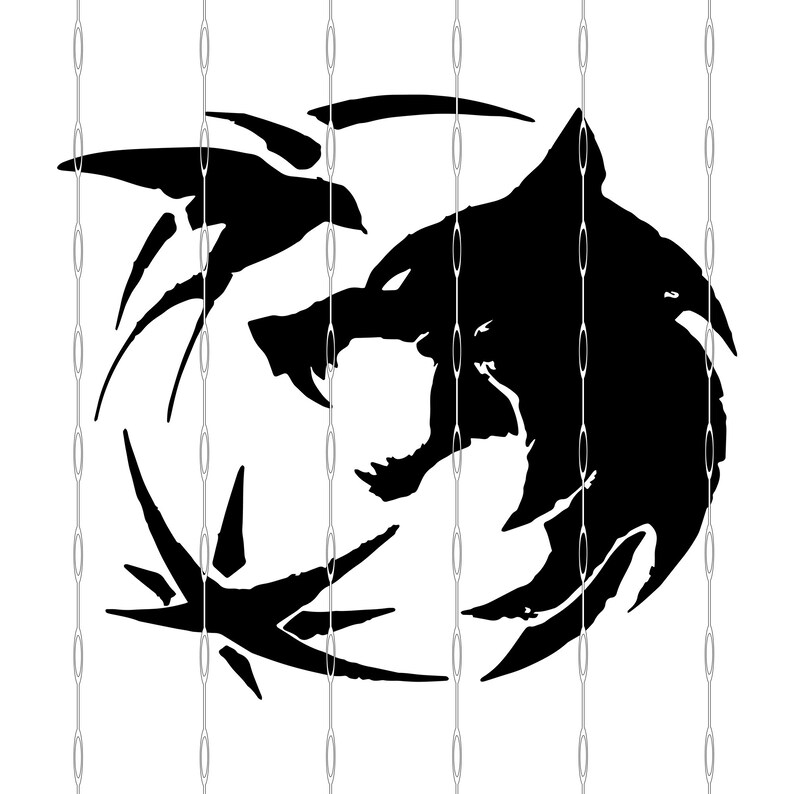 New Witcher Logo SVG / JPEG / PNG / Dxf Files Digital Download for ...