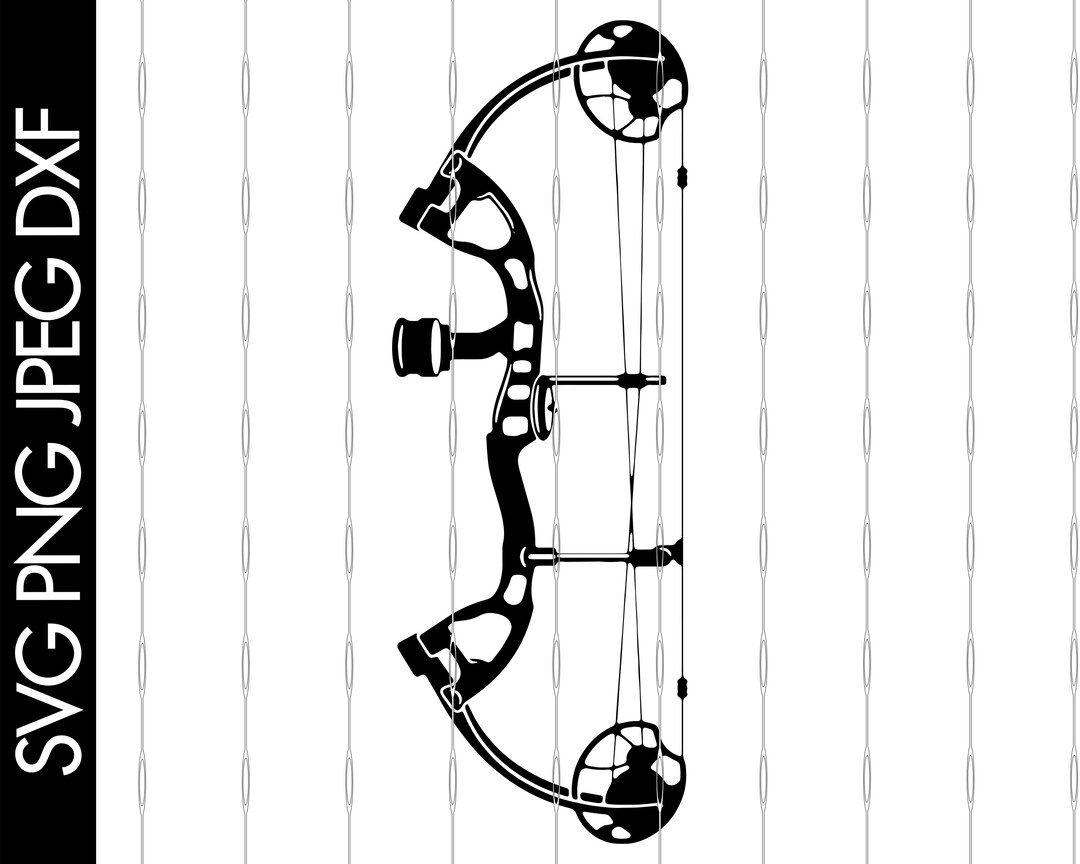 Compound Bow SVG / JPEG / PNG / Dxf Files Digital Download - Etsy UK