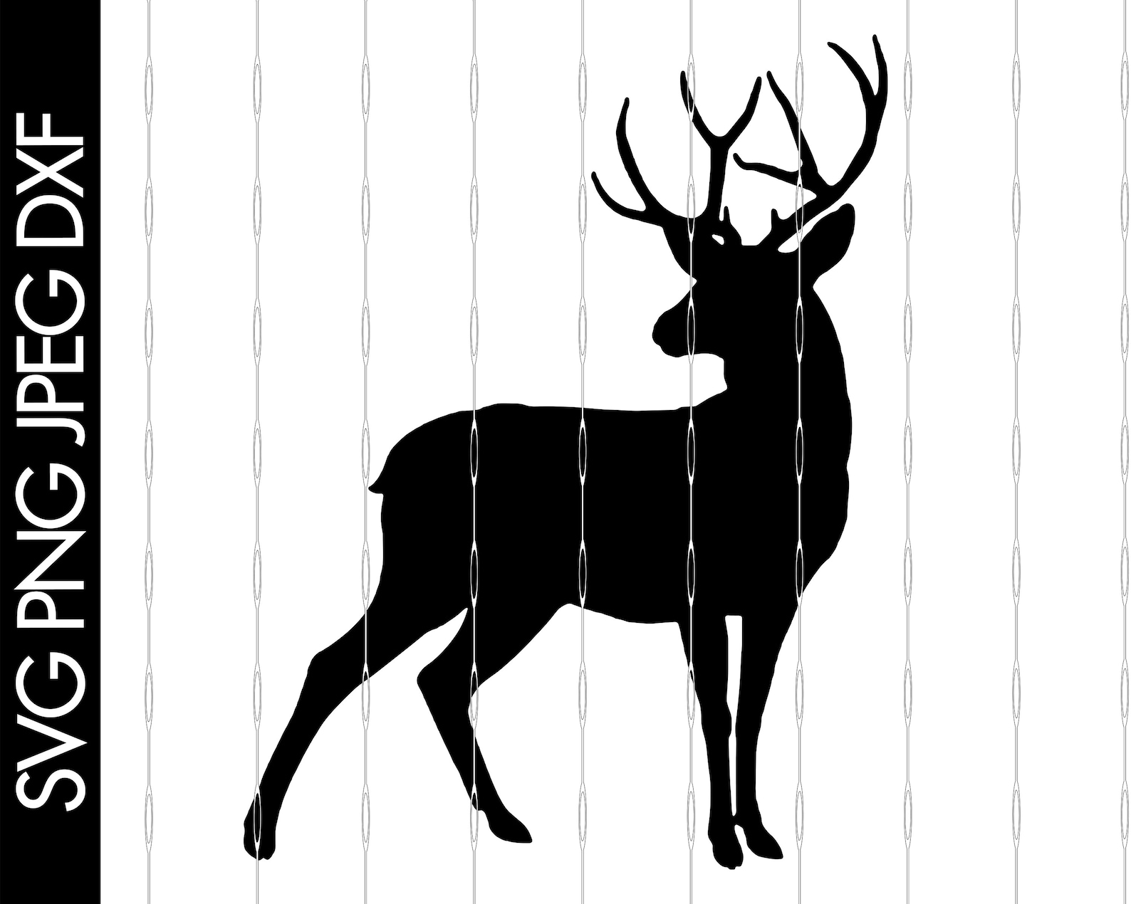 Whitetail Deer SVG / JPEG / PNG / Dxf Files - Digital Download for ...
