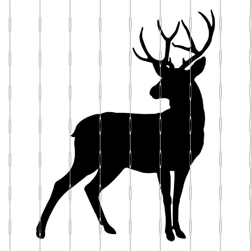 Whitetail Deer Svg - Etsy