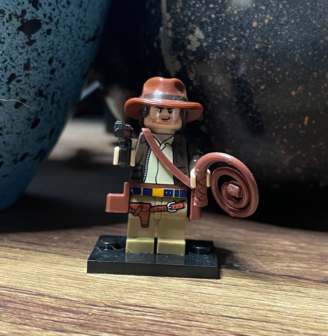 Indiana Jones LEGO MOC Mini-figure - Etsy
