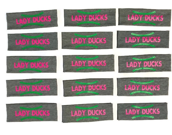 Personalized Headband Sports Custom Design Yoga Team Hairband ...