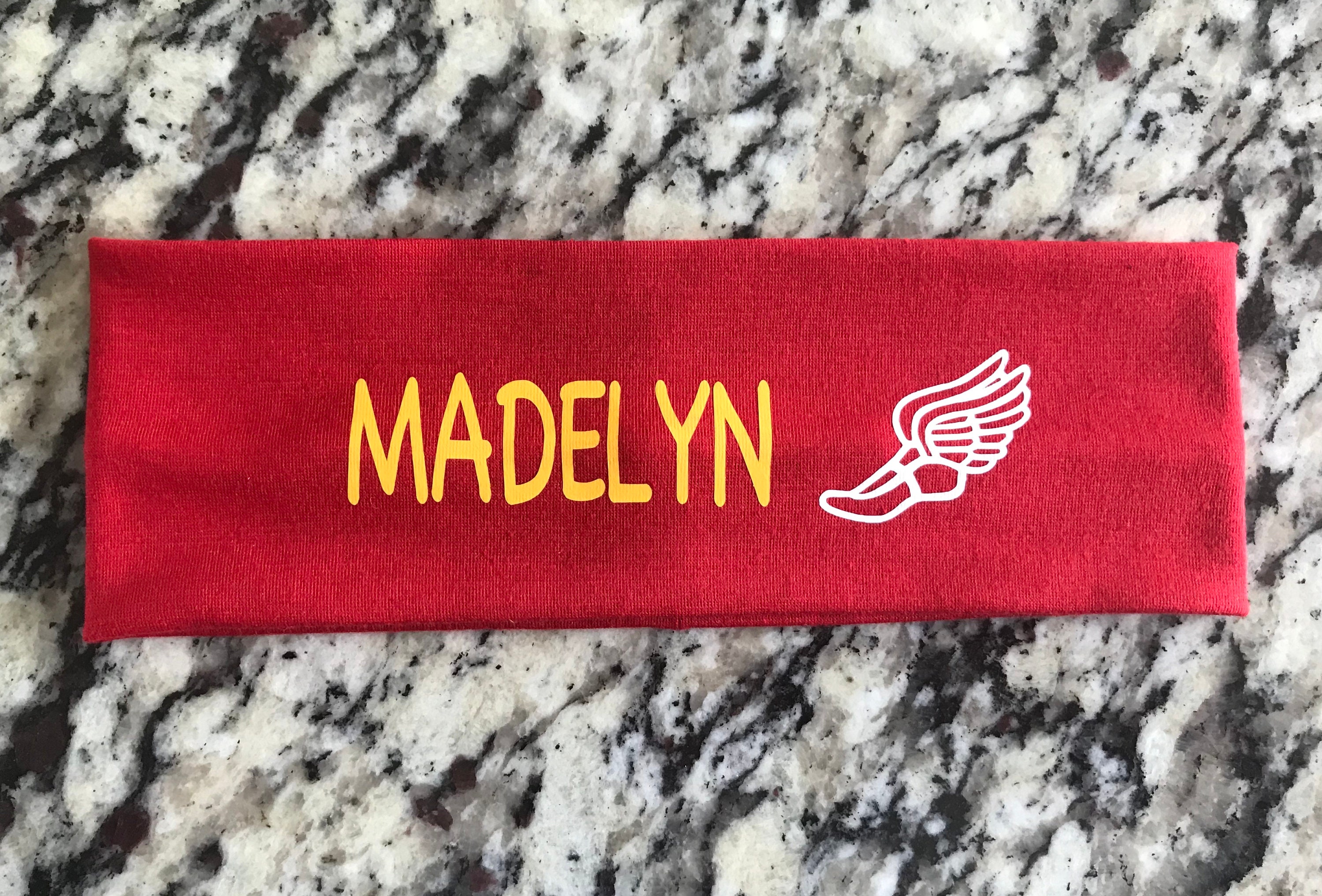 Personalized Headband Sports Custom Design Yoga Team Hairband ...
