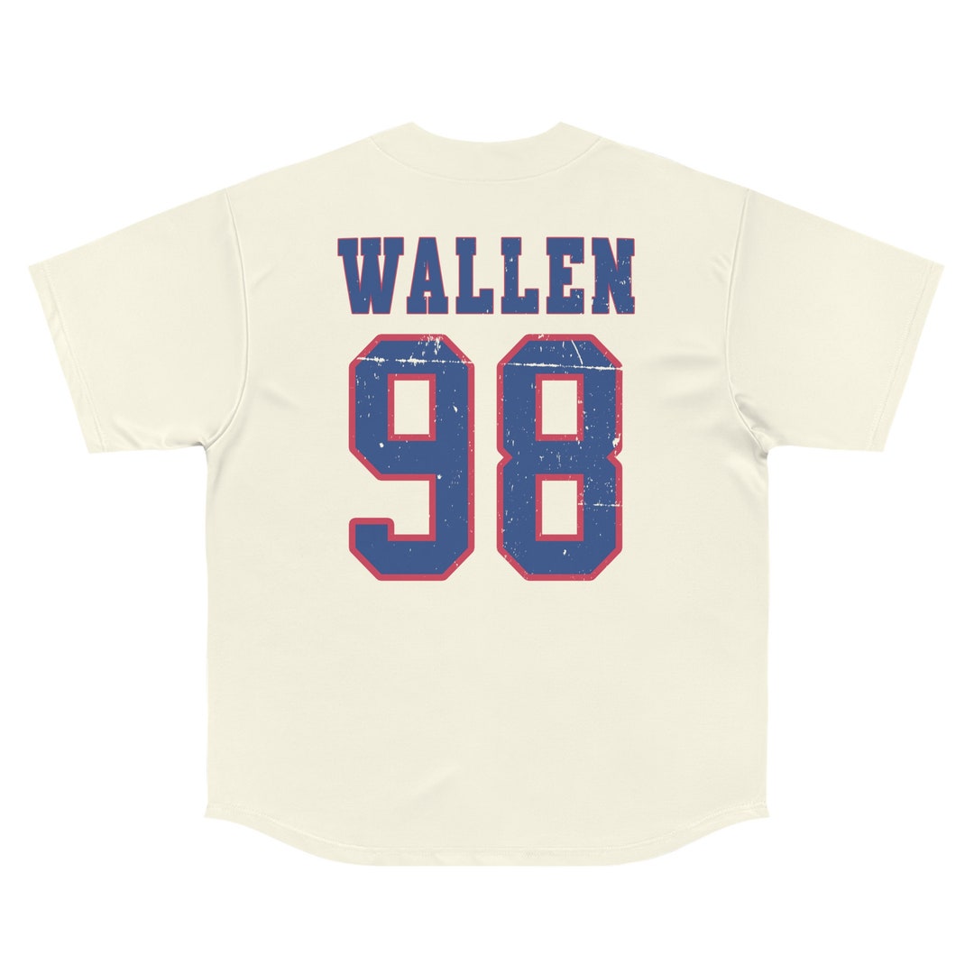 Baseball Jersey, 98 Braves, Wallen Jersey, Wallen '98 Braves Jersey ...