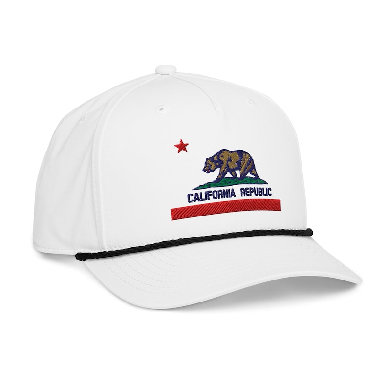 Rope Cap, California Republic Hat, California State Flag, California ...