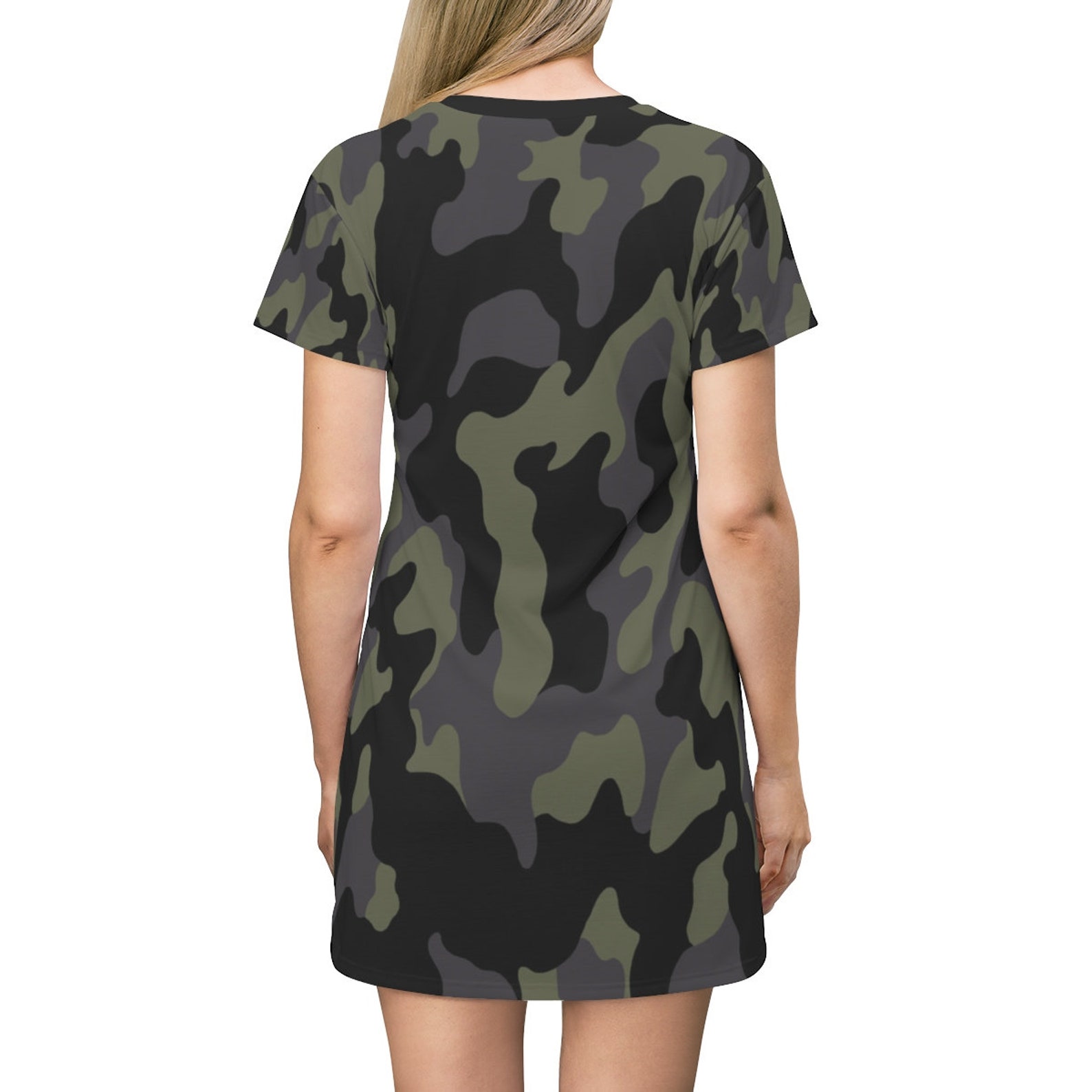 Camo Dress Camo Tee Camo Dress Camouflage Tshirt Military - Etsy