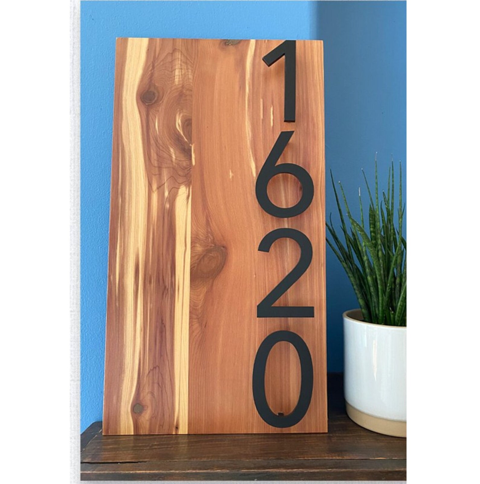 Modern Raised Number House Number Sign Address Sign Address - Etsy