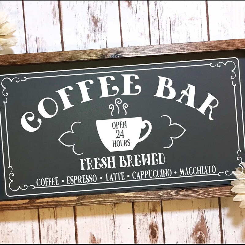 Coffee Shop Sign - Etsy
