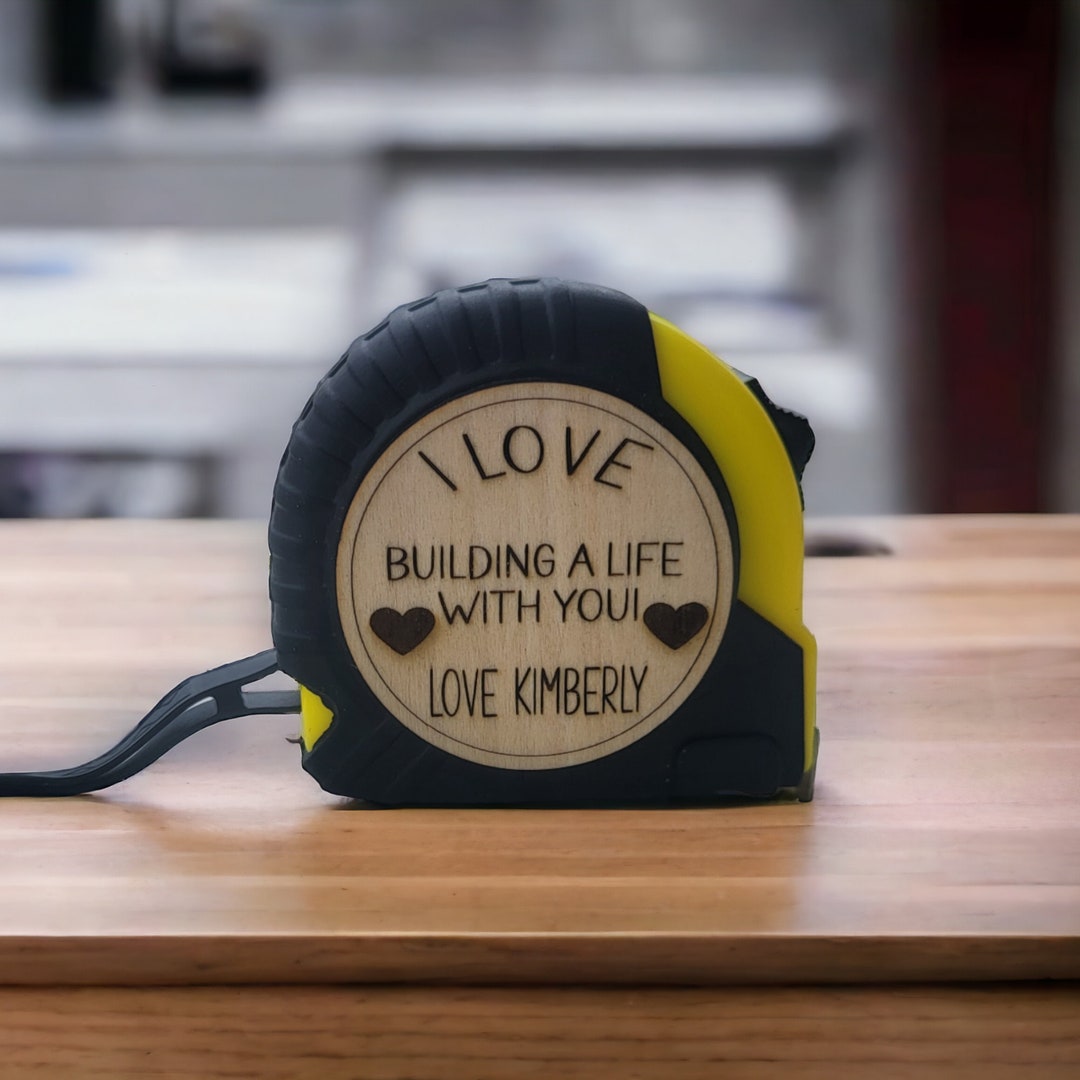 12 FT Tape Measure Personalized Wedding Gift for Him, Valentines Day ...