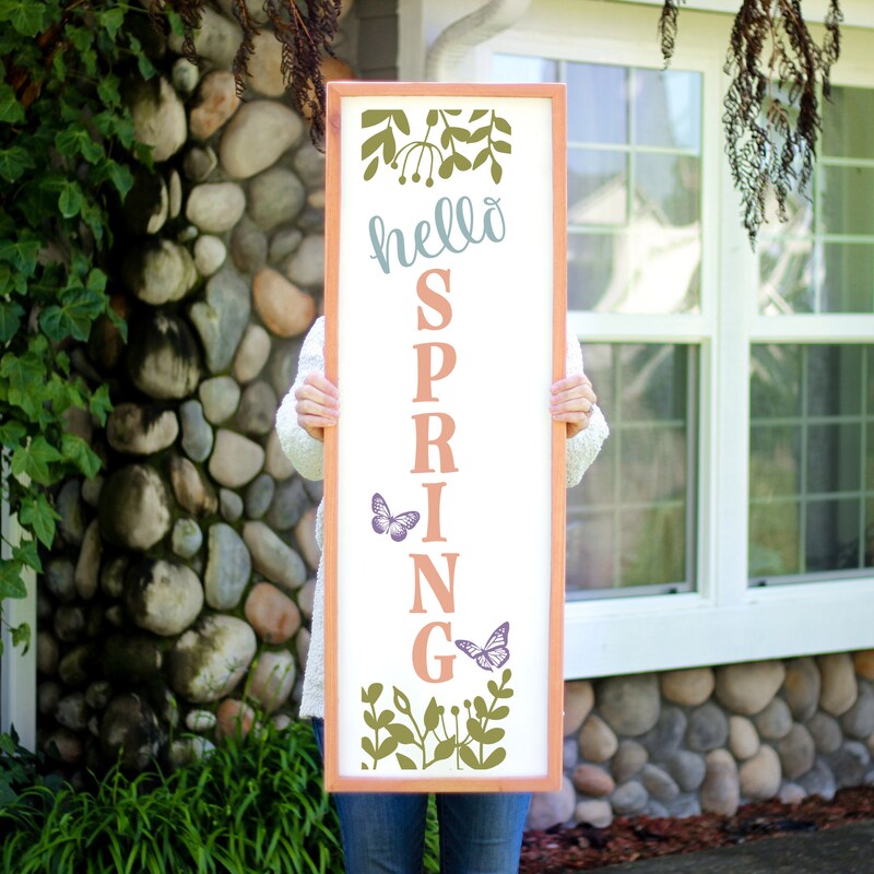 Spring Porch Signs - Etsy