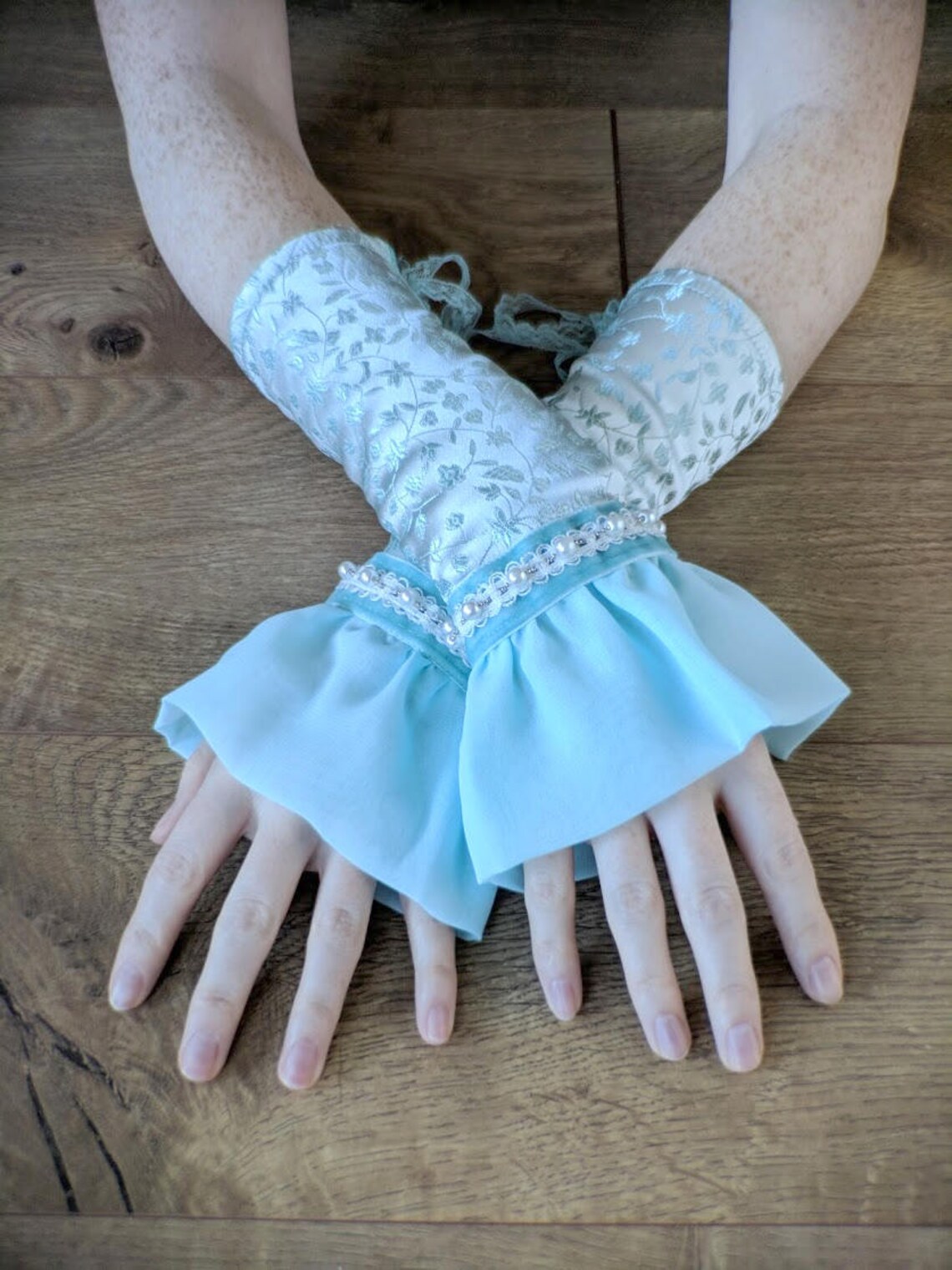 Arm Cuff Glove, Costume Arm Cuff Glove, Costume Glove, Tea Party Arm ...