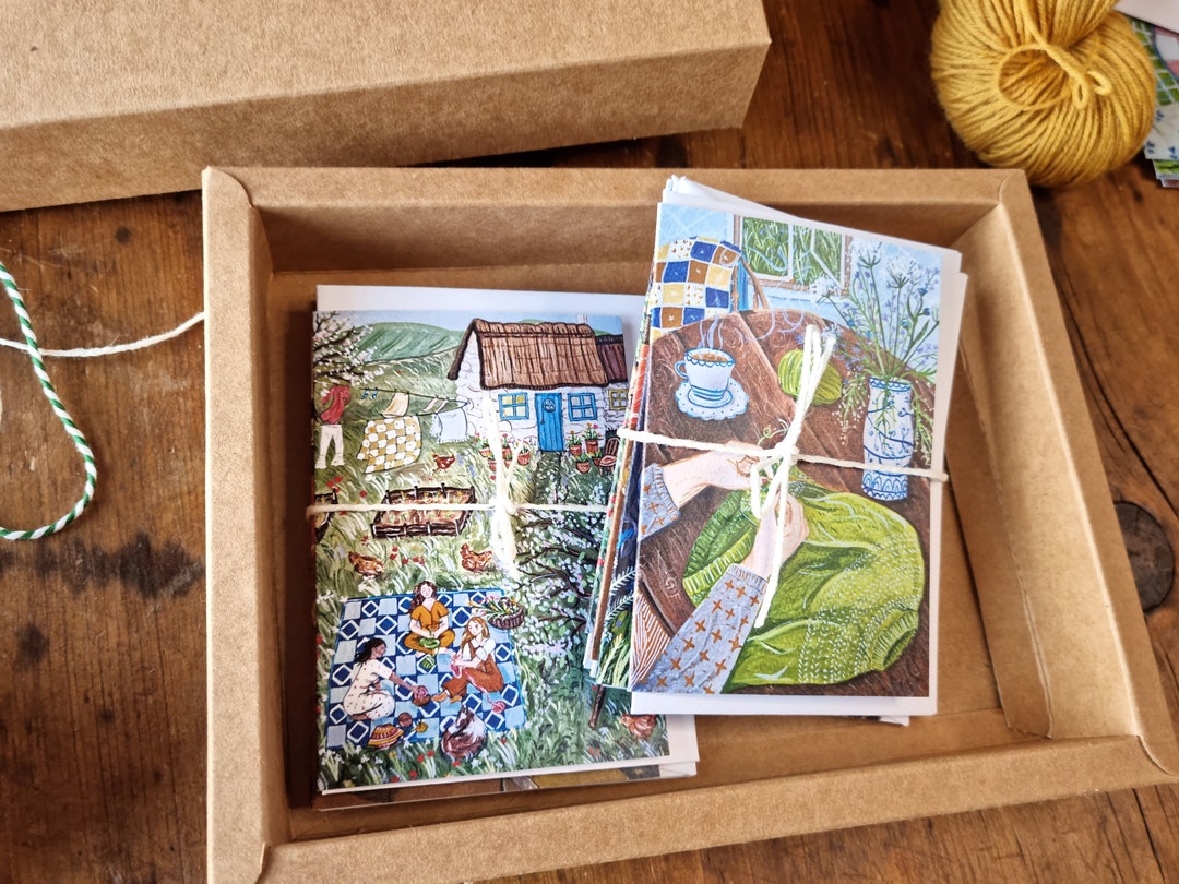 Spring Collection Notelets Box of 8 Set of A7 Cards and Envelopes ...