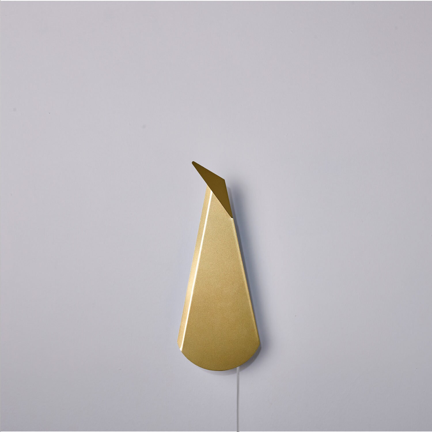 Gold Aluminum Peacock LED Light Fixture - Etsy