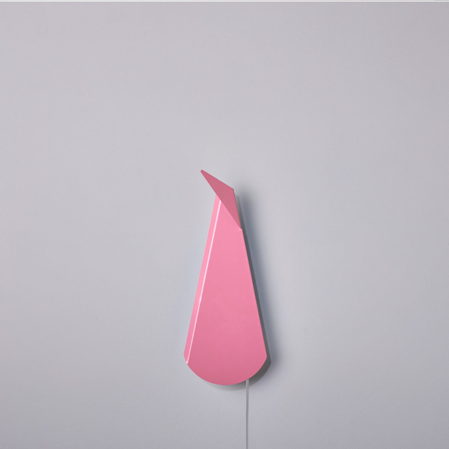 Pink Aluminum Peacock LED Light Fixture - Etsy