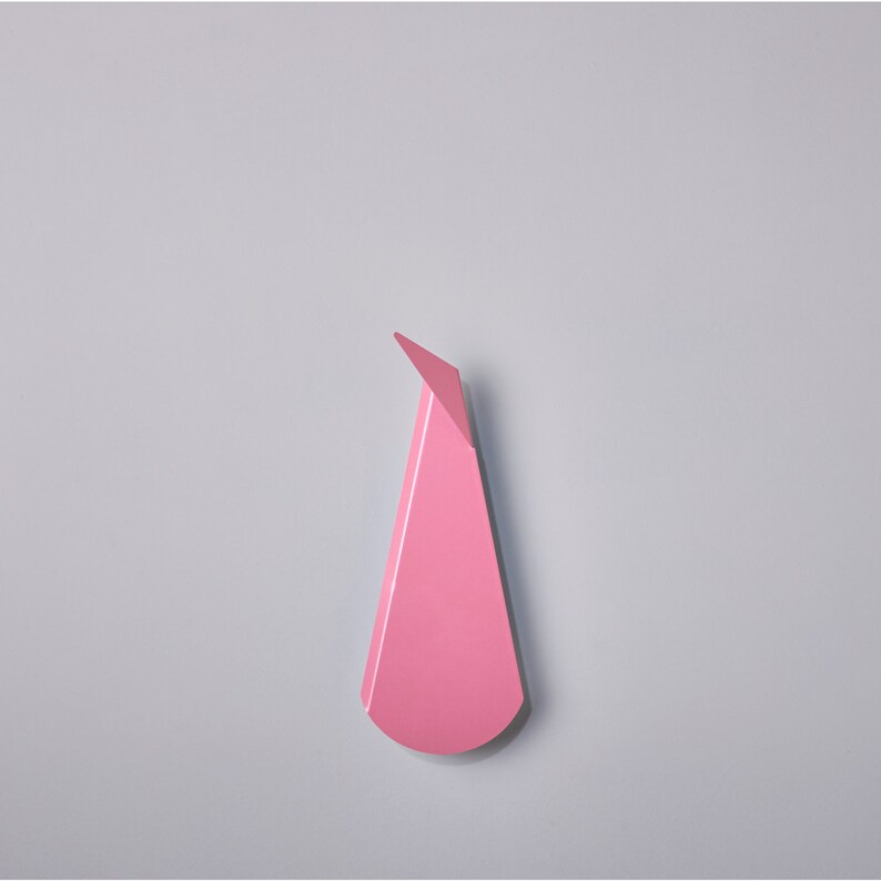 Pink Aluminum Peacock LED Light Fixture - Etsy