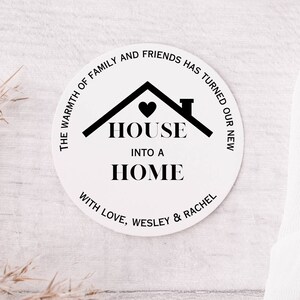 Housewarming Party Favor Stickers, Housewarming Party Favors, New Home ...