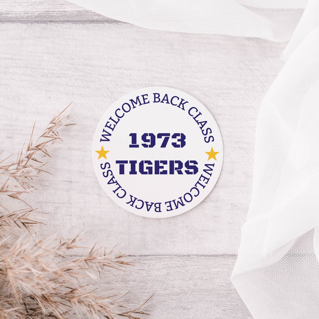 Class Reunion Stickers High School College, Class Reunion Favors, Class ...