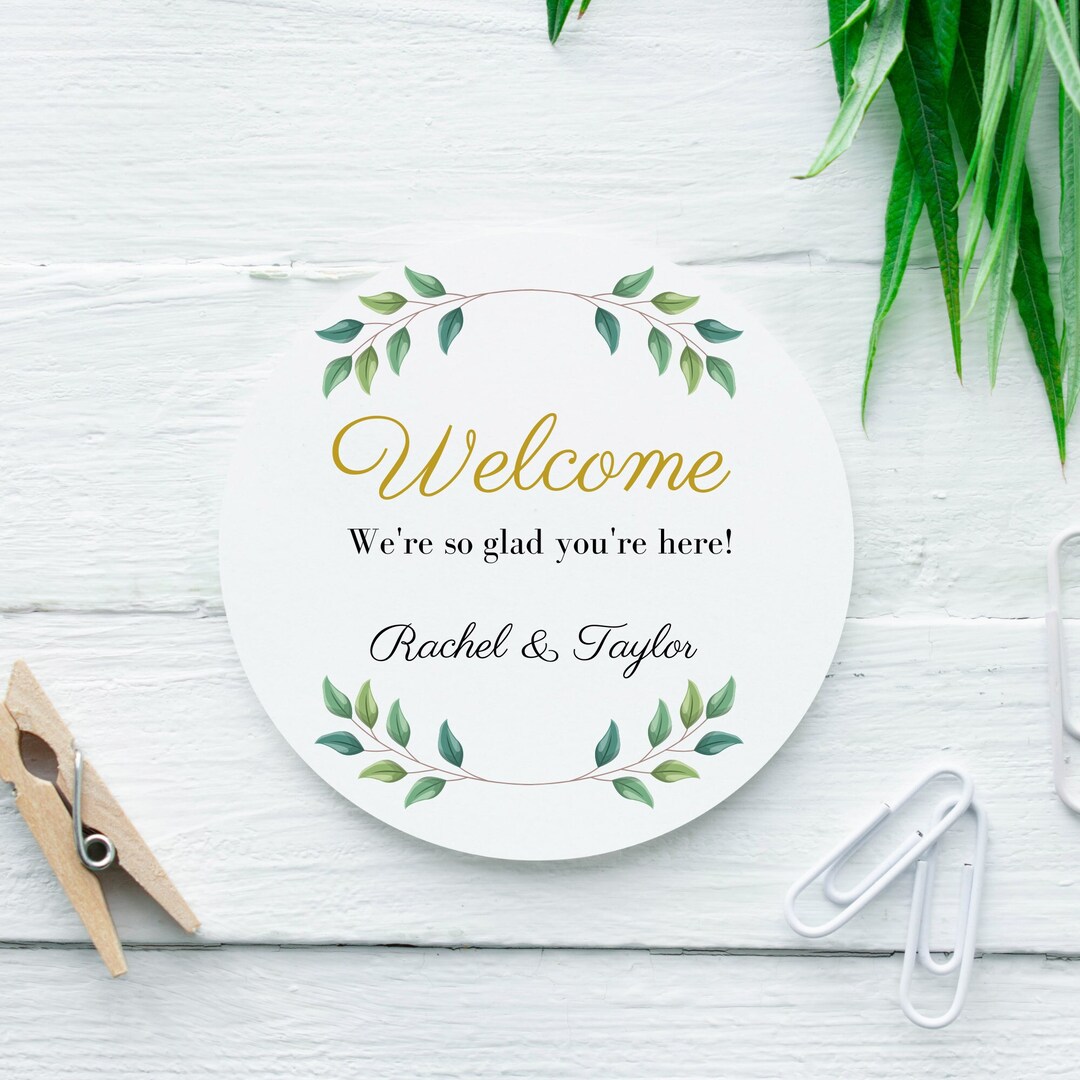 Wedding Welcome Stickers Welcome Bag Label, Welcome Box Label, Hotel ...