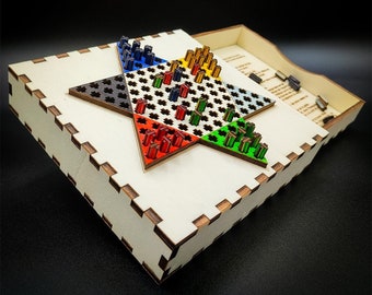 Chinese Checkers Svg - Etsy Canada