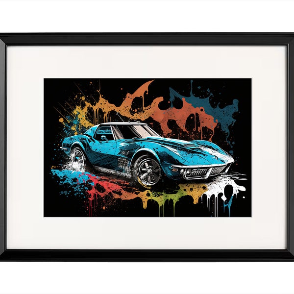 C3 Corvette Poster - Etsy
