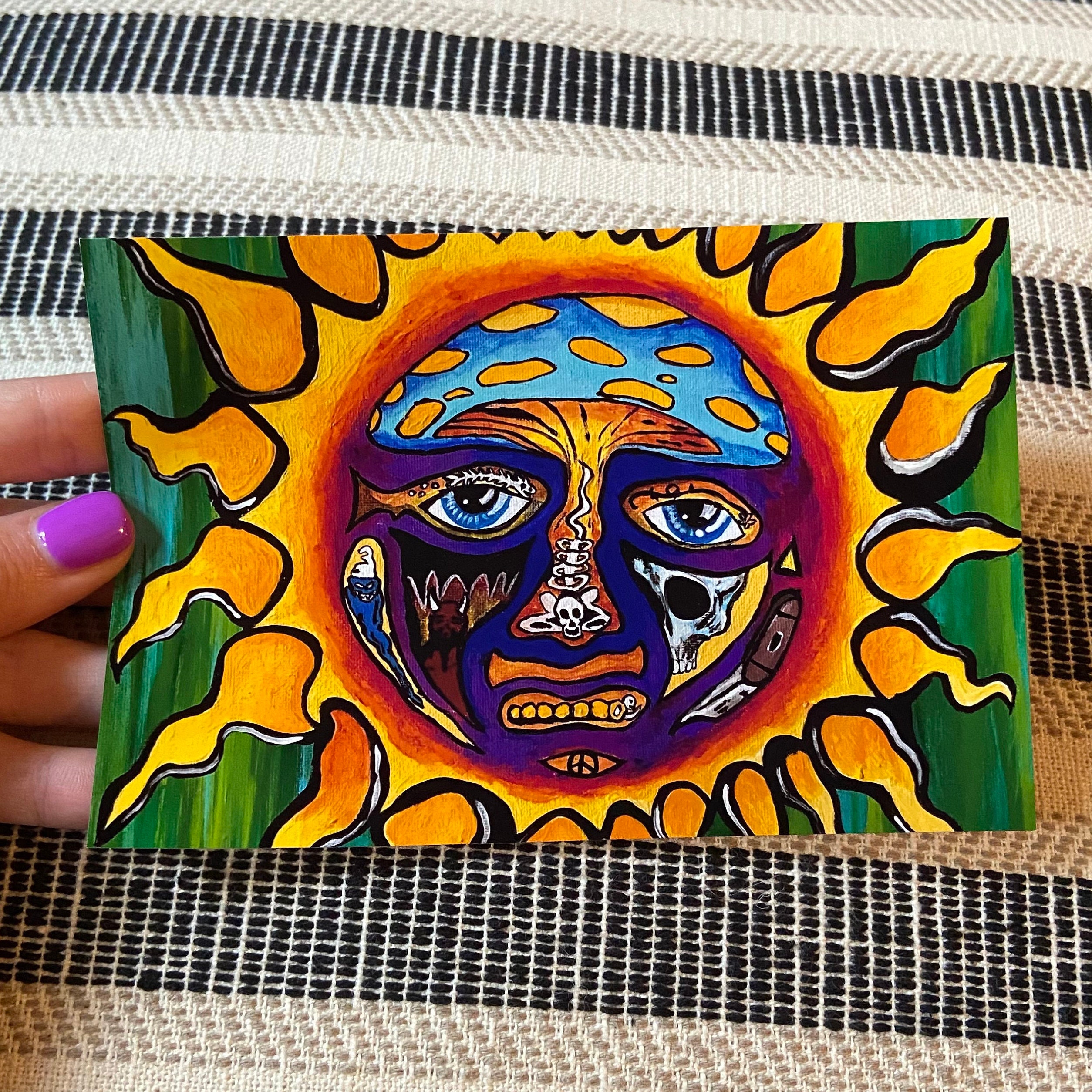 Sublime Sun Stencil
