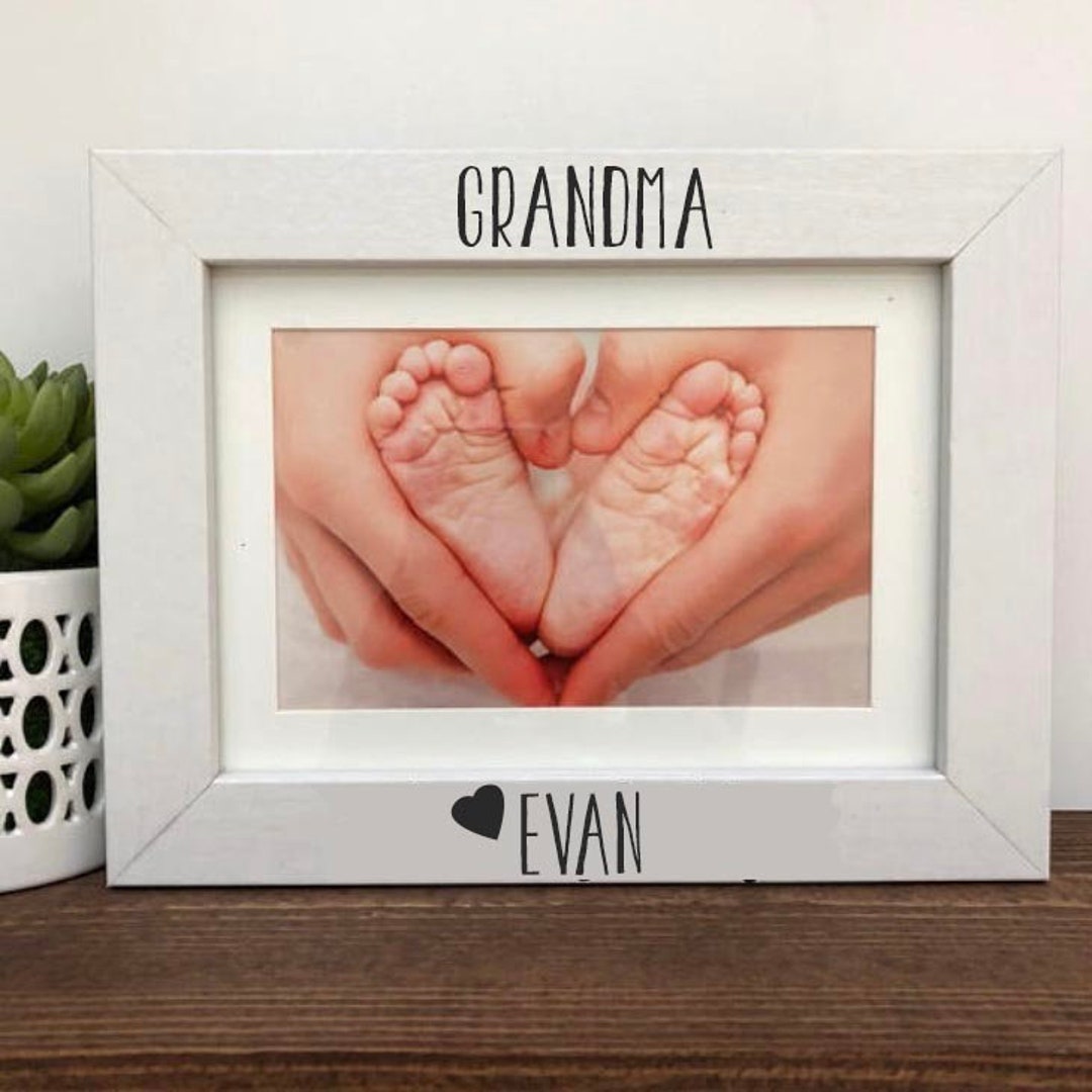 Grandma Picture Frame, Grandmother Picture Frame, Grandparents Day ...