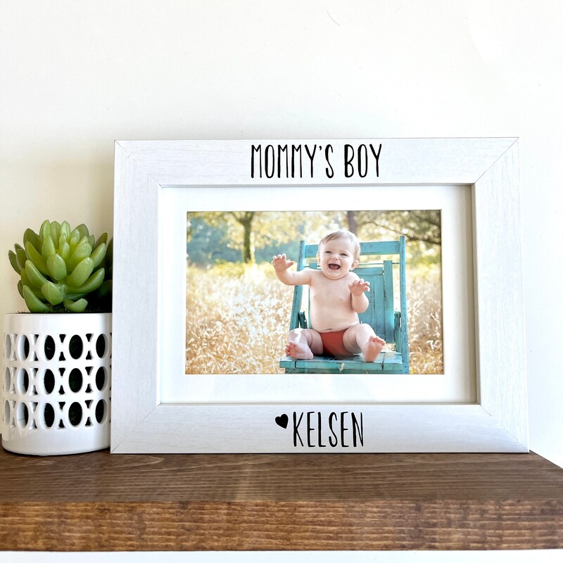 Boy Picture Frame - Etsy