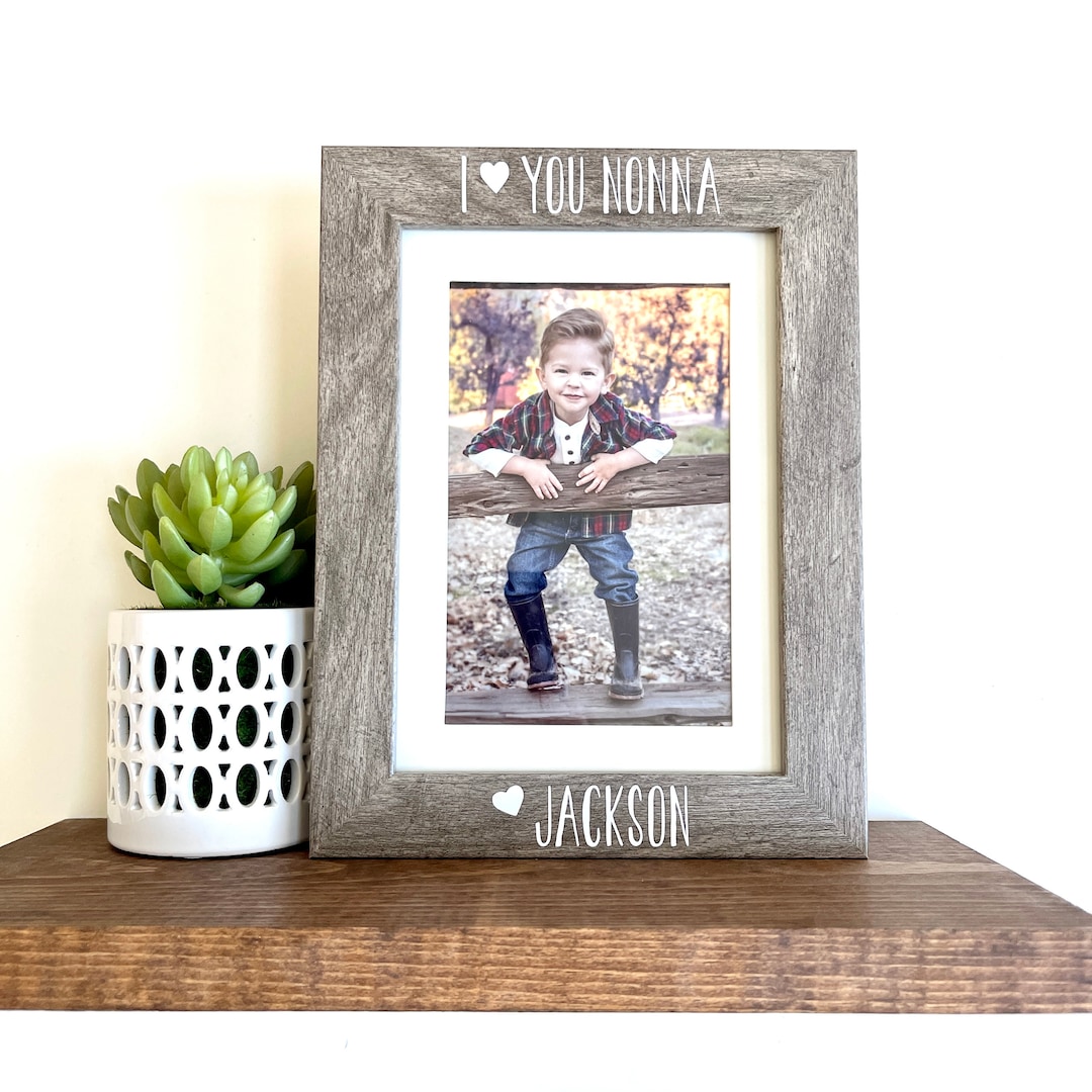 I Love You Nonna Picture Frame, Nonna Gift, Gift for Nonna, Mother's ...