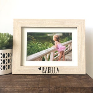 Personalized Name Picture Frame Gift, Custom Name Picture Frame, Father's Day Gift, Mother's Day ...