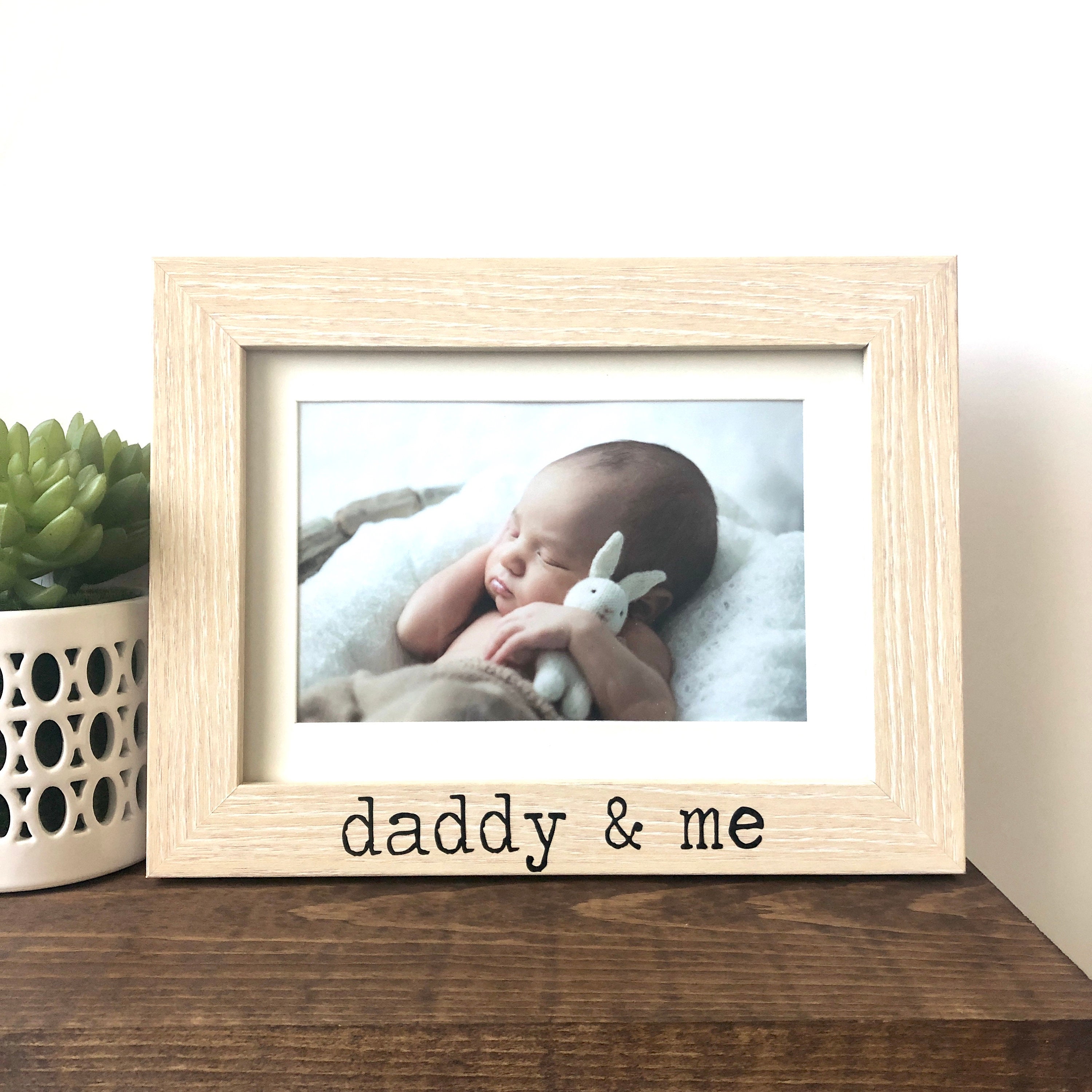 Daddy and Me Picture Frame Gift Dad Christmas Picture Frame - Etsy