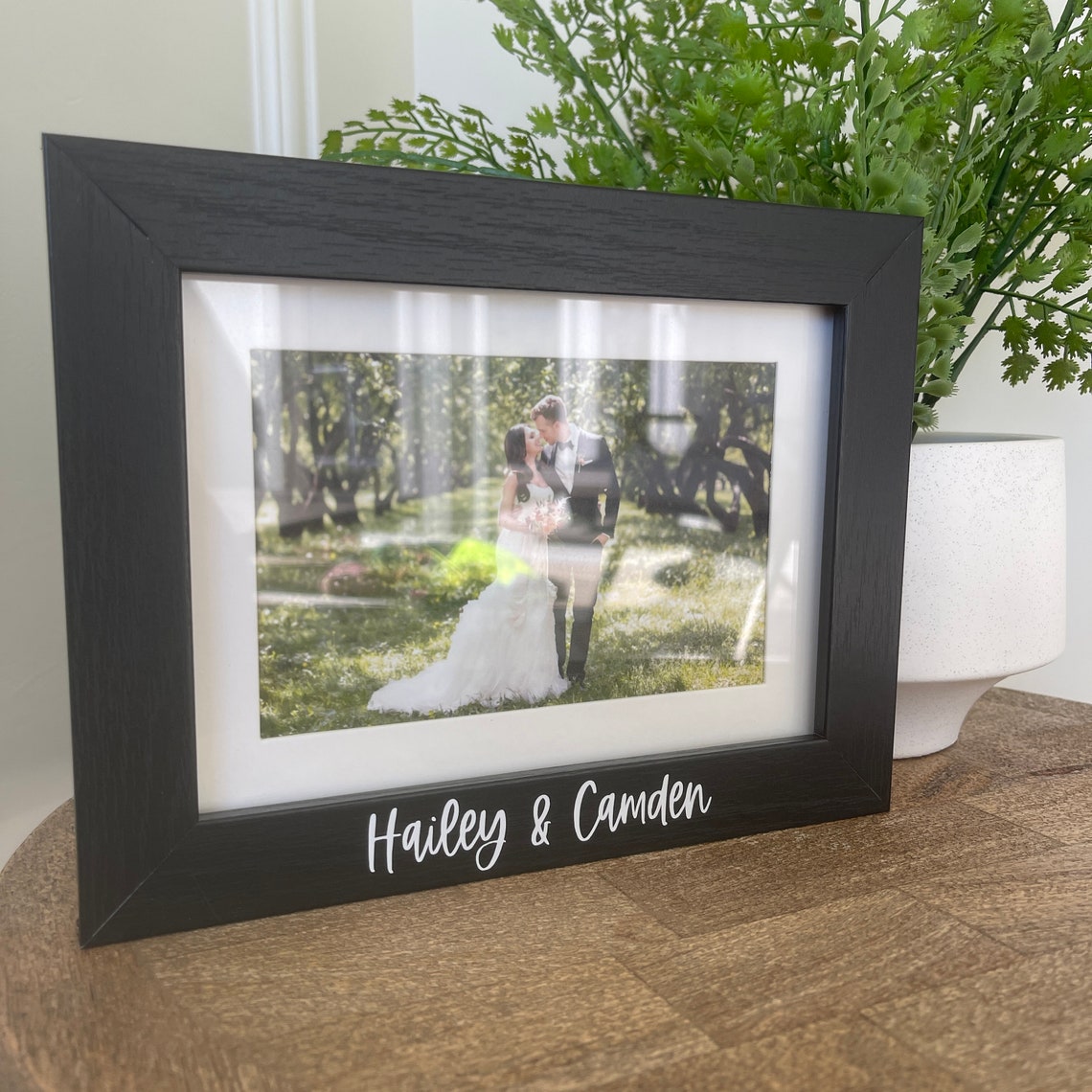 Personalized Couple Picture Frame, Picture Frame Gift for Her, Gift for ...