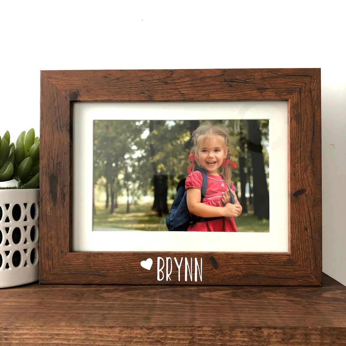 Personalized Name Picture Frame Personalized Frame Kid Name - Etsy