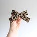 Leopard Bows. Leopard Hair Bow. Leopard. Leopard Baby Bows. Leopard ...