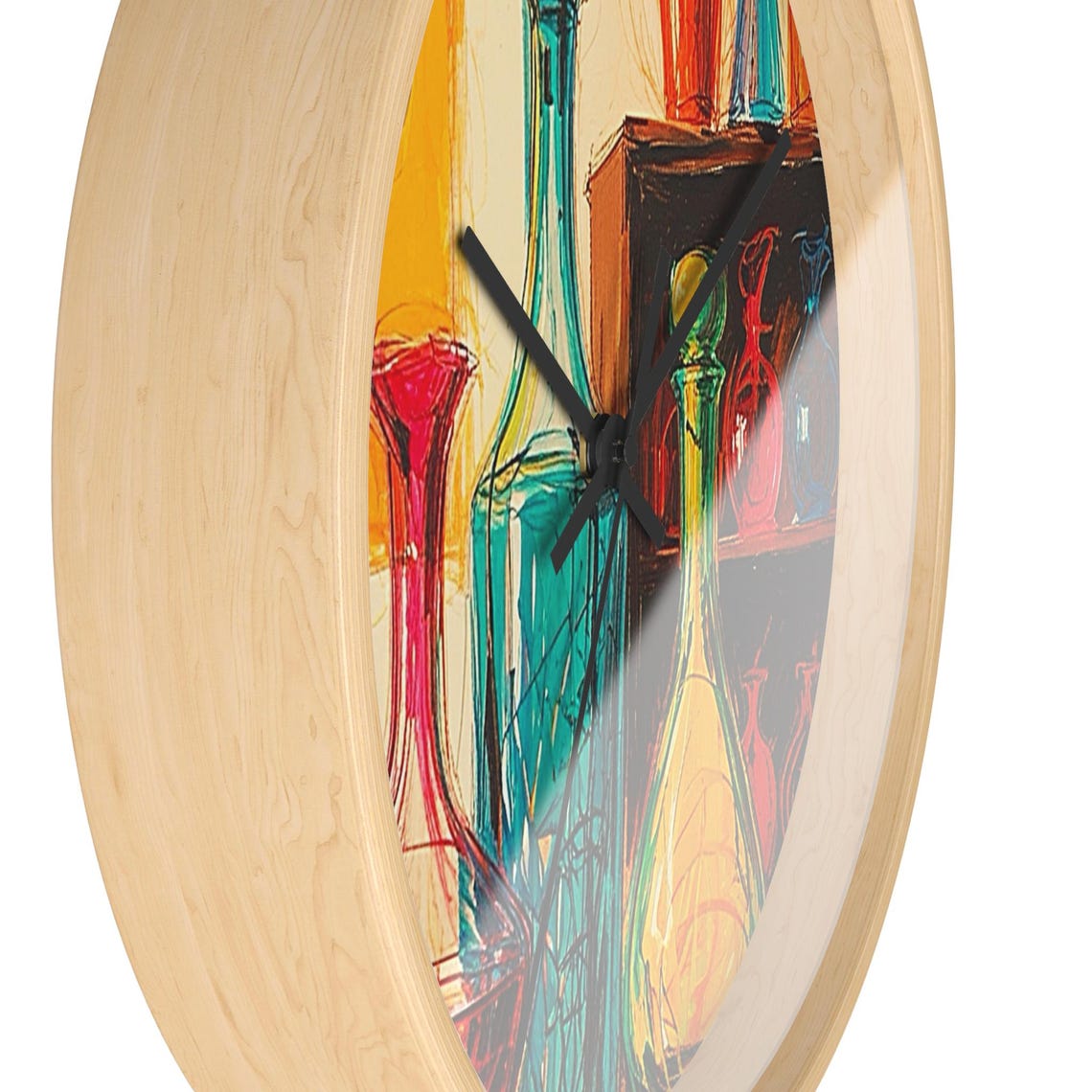 MCM Clock Midcentury Modern Clock Pop Art Clock MCM Decanter - Etsy