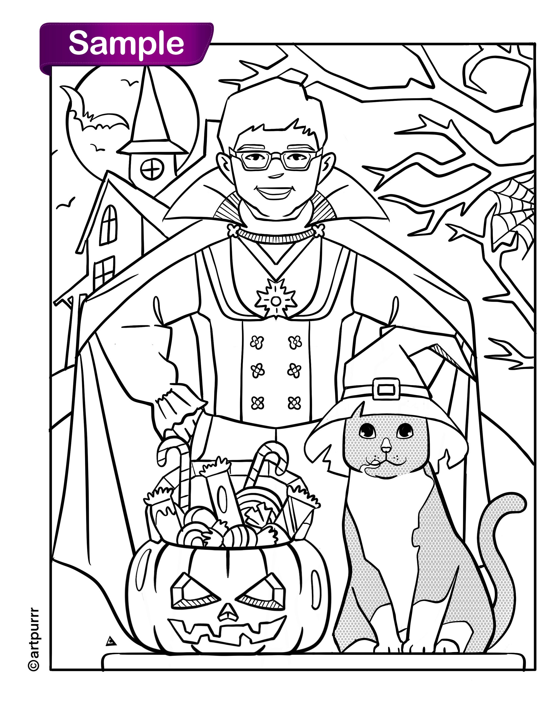 Custom Themed Coloring Pages. Pe-order Fun Activity for Kids - Etsy