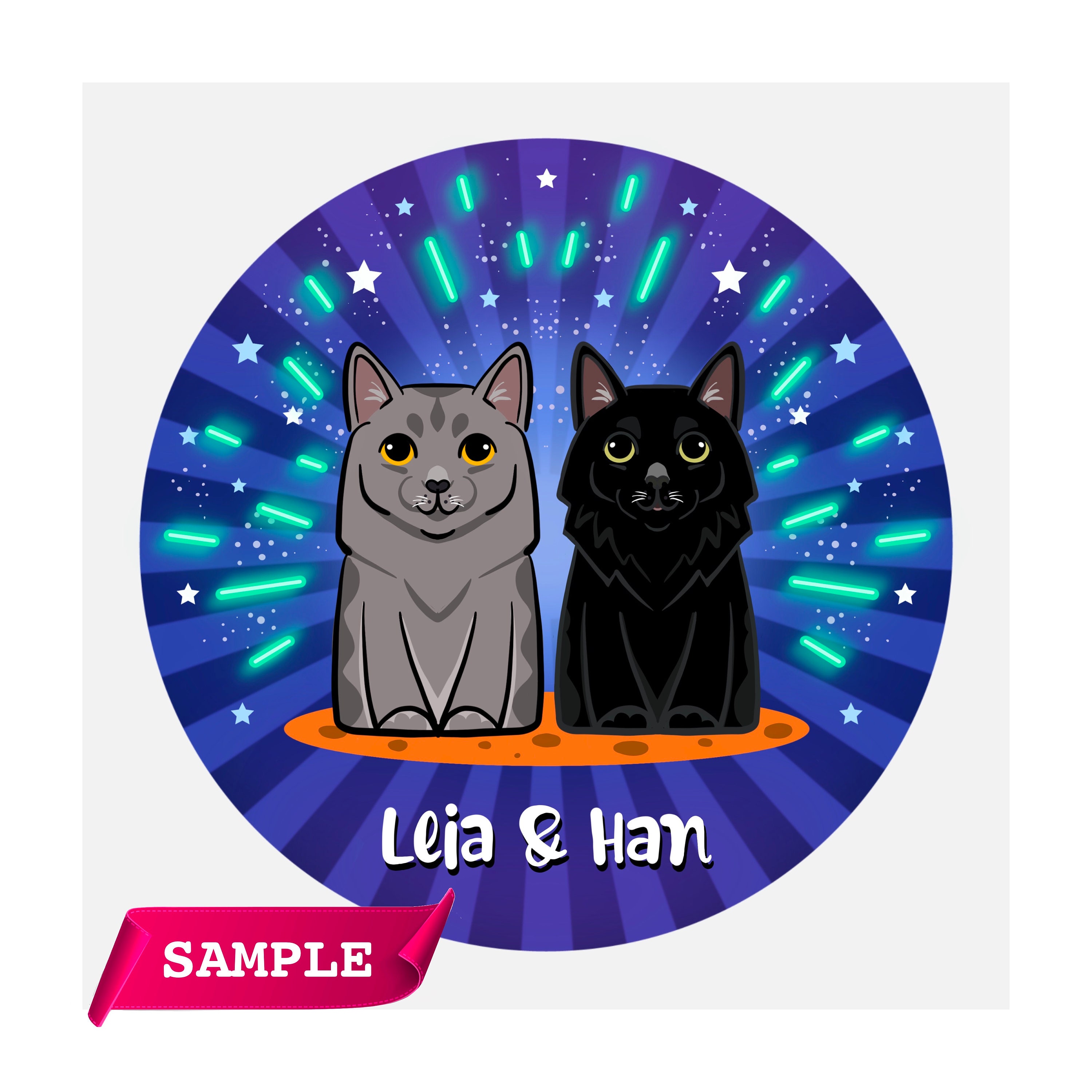 Custom Pet Chibi Art: Pre-order - Etsy