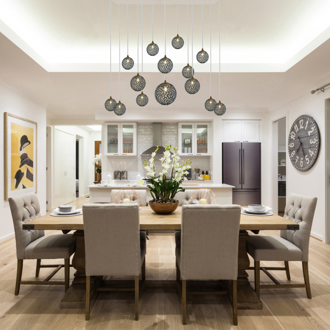 Large Pendant Light Led NAPA Over Sized Globe Light Pendant-kitchen ...