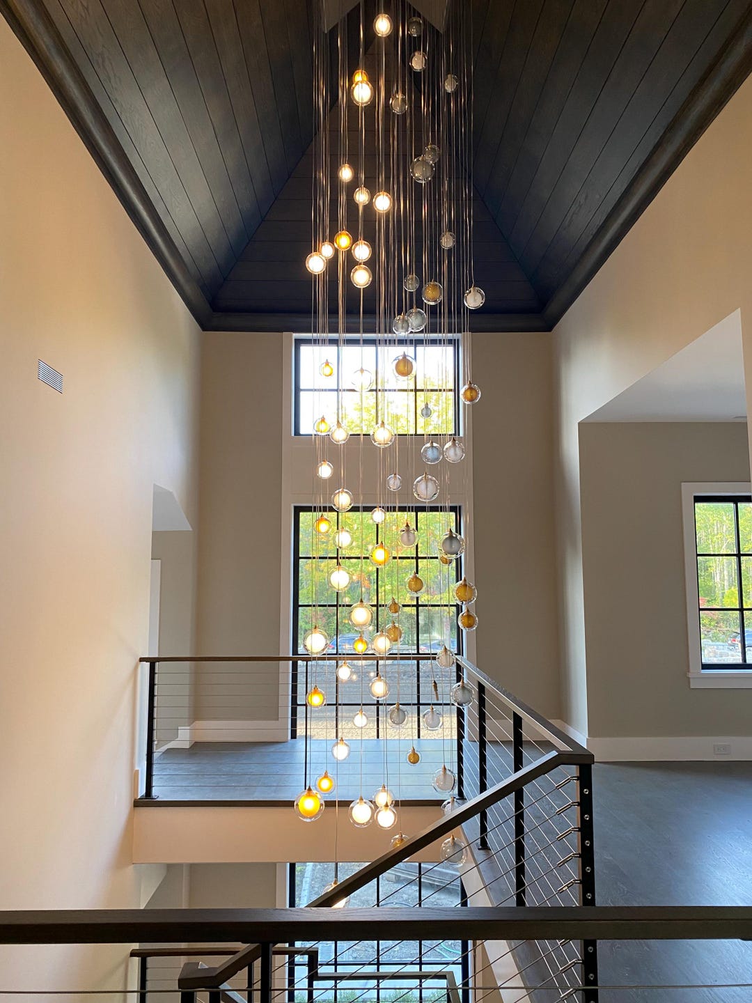 Luminous Light Pendant Chandelier- Meticulously Hand-blown Inner ...