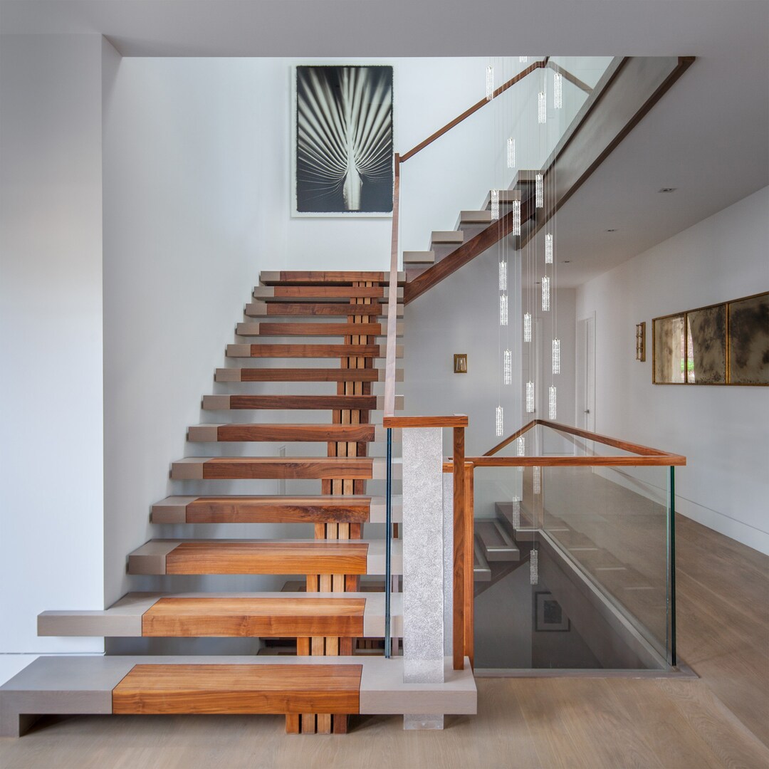 Staircase Chandelier-lighting High Ceiling Staircase Lighting - Etsy