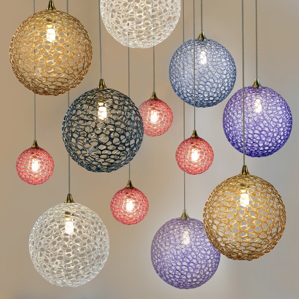 Art Glass Lighting - Etsy