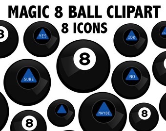 Magic 8 Ball Party | Etsy