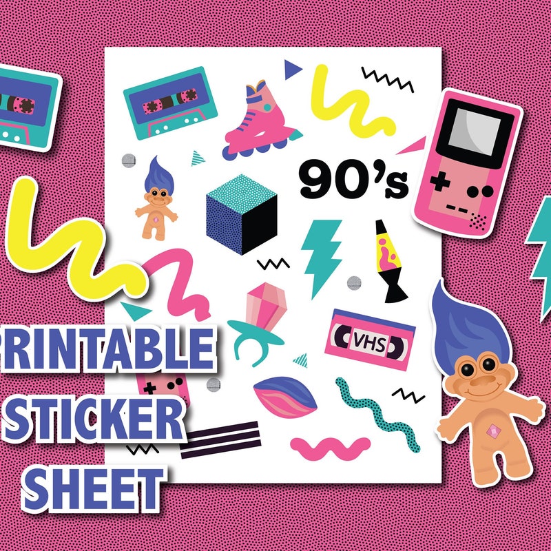 90s Printables - Etsy