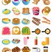 Weekend Brunch Clipart Set Breakfast Icons Printable Eggs and Bacon Art ...